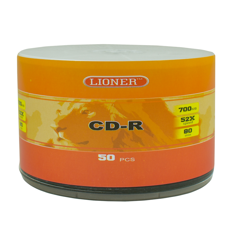 CD-R LIONER 700MB 1/1 BEZ KUTIJE