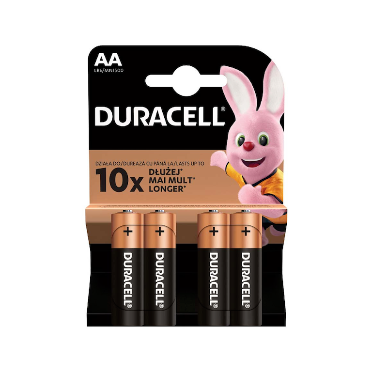 BATERIJA DURACELL ALKALNA LR6 AA 4 KOM DURALOCK