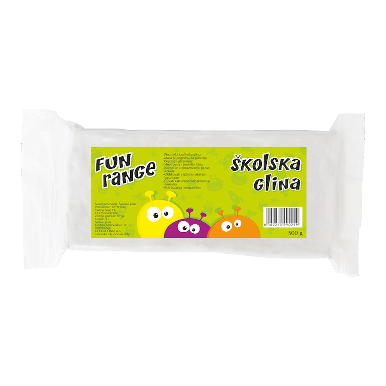 GLINA FUN RANGE 500GR