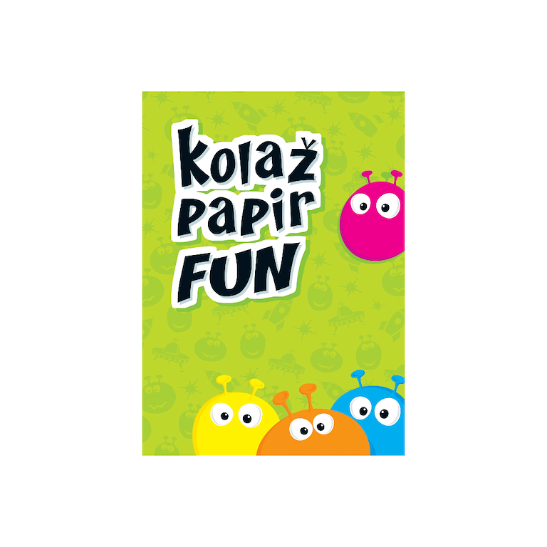 KOLAŽ PAPIR FUN RANGE B5 SAMOLEPLJIVI 10 BOJA