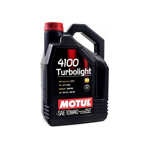 MOTUL 4100 Turbolight 10W40 4 L