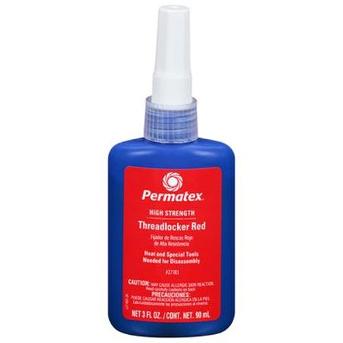 PERMATEX High Strength Threadlocker Red 50 ml