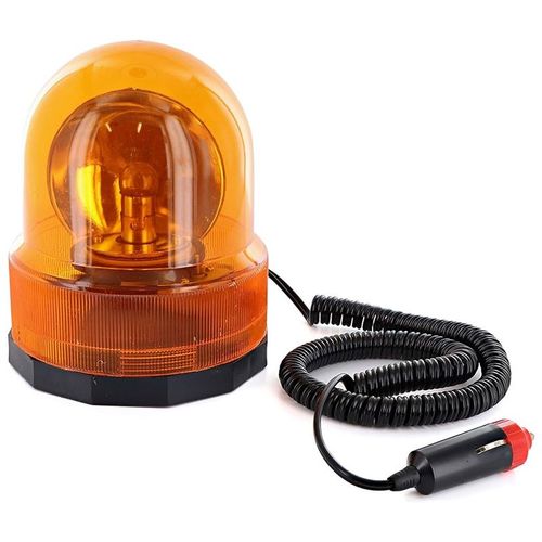 Lampa rotaciona-magnet 12V - žuta