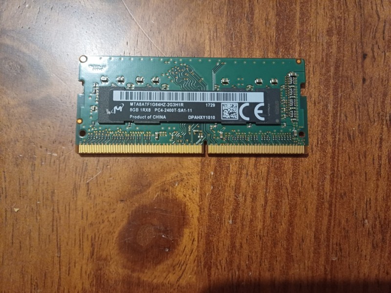 Ram memorija DDR4 Micron 8GB , 2400Mhz , BR2