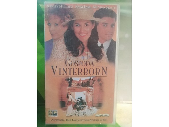 Gospođa Vinterbon - Shirley MacLaine / VHS /