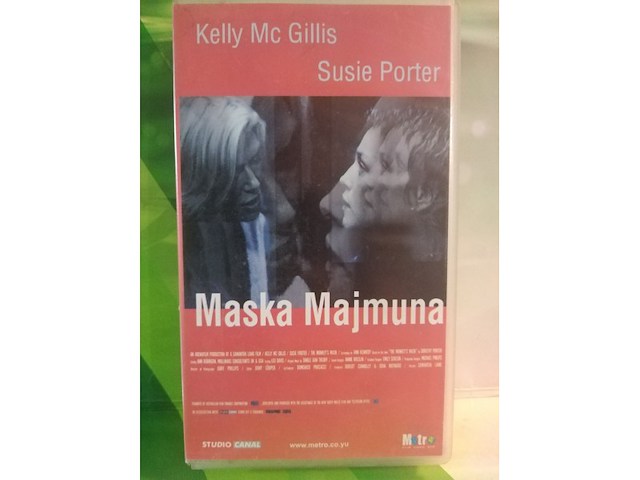 Maska Majmuna - Kelly Mc Gillis / VHS /