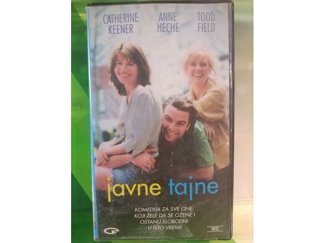 Javne Tajne - Catherine Keener / VHS /