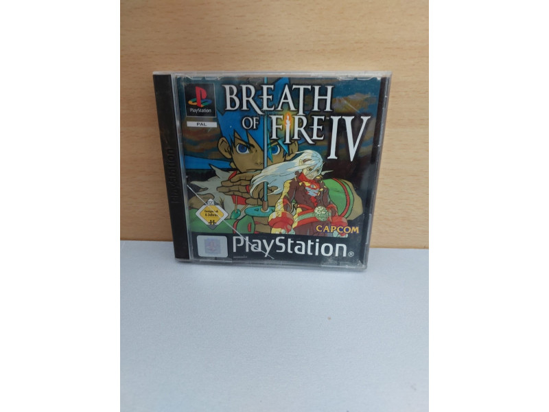 Igrica PS1 Breath of fire IV