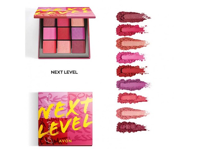 VIVA LA PINK – NEXT LEVEL PALETA SENKI by Avon