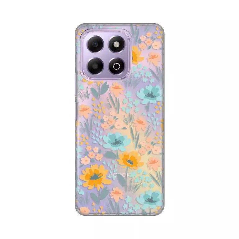 Maska silikon Print za Honor X6b Lovely Flowers