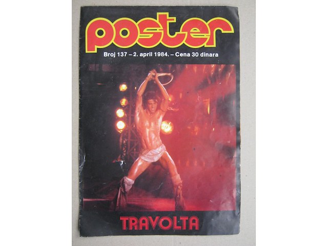 Poster br. 137. - TRAVOLTA ( 1984 )