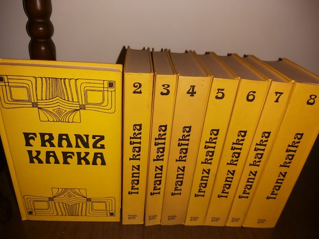 Franc Kafka komplet 1-8 knjiga