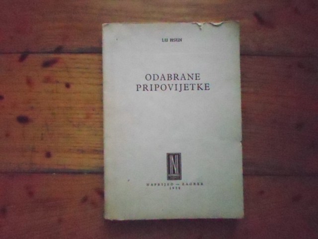 LU HSUN - ODABRANE PRIPOVIJETKE RETKO