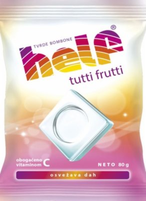 BOMBONE TUTI FRUTI HELF 80G
BOMBONE TUTI FRUTI HELF 80G