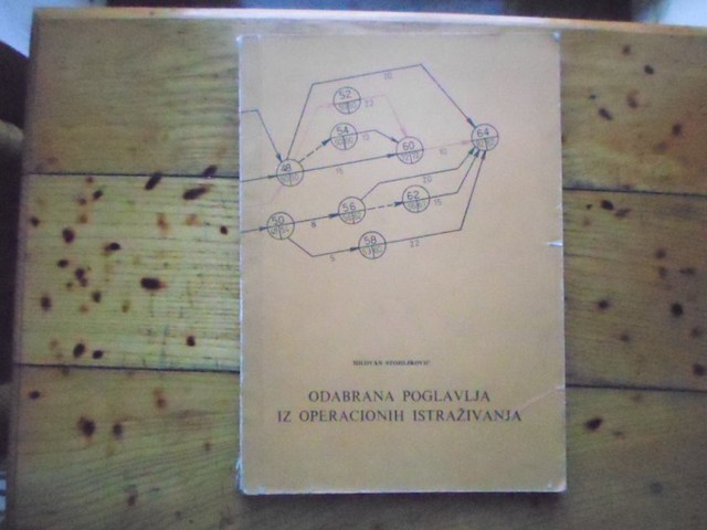 MILOVAN STOJILJKOVIĆ-ODABRA.POGLV.IZ OPERACION.ISTRAŽIV