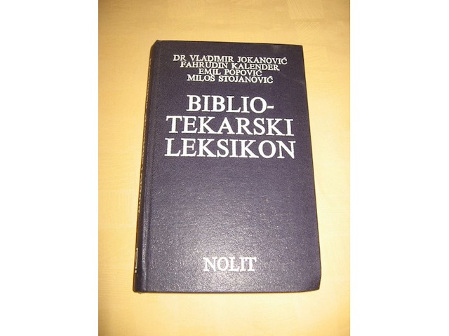 Bibliotekarski leksikon - Jokanović, Kalender, Popović