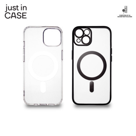 Just in case 2u1 extra case mag mix paket crni za iPhone 14 ( MAG108BK )