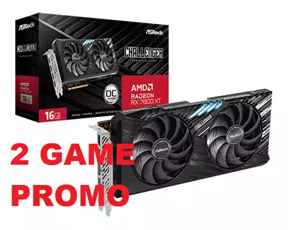 ASRock SVGA Asrock Radeon RX 7800 XT Challenger 16GB GDDR6 OC, RX7800XT CL 16GO