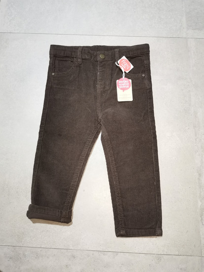 Braon somotne pantalone