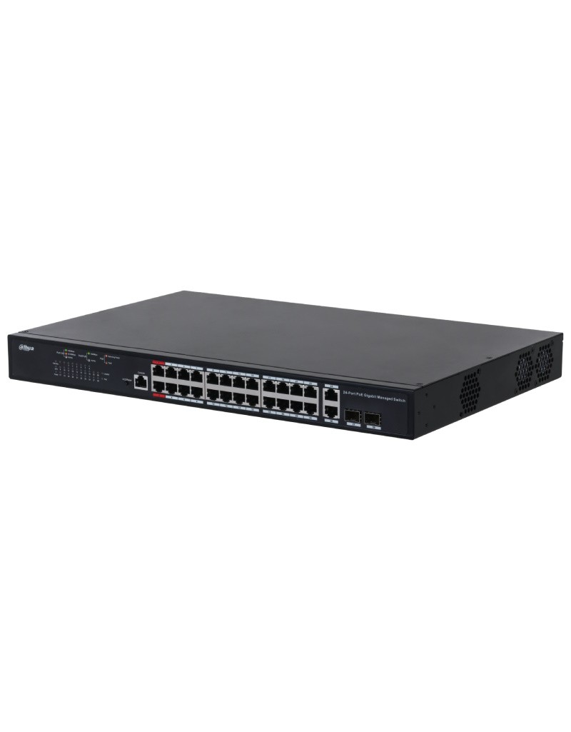 DAHUA PFS4226-24GT-370 26-Port Managed Gigabit Switch with 24-Port PoE