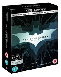 Betmen / Mračni vitez trilogija - The Dark Knight Trilogy 4K UHD [box-set] (3x 4K UHD Blu-ray + 6x Blu-ray)