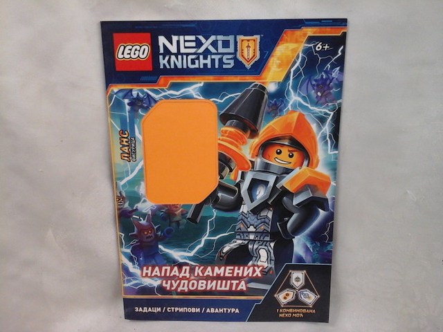 LEGO Nexo knights Napad kamenih čudovišta strip