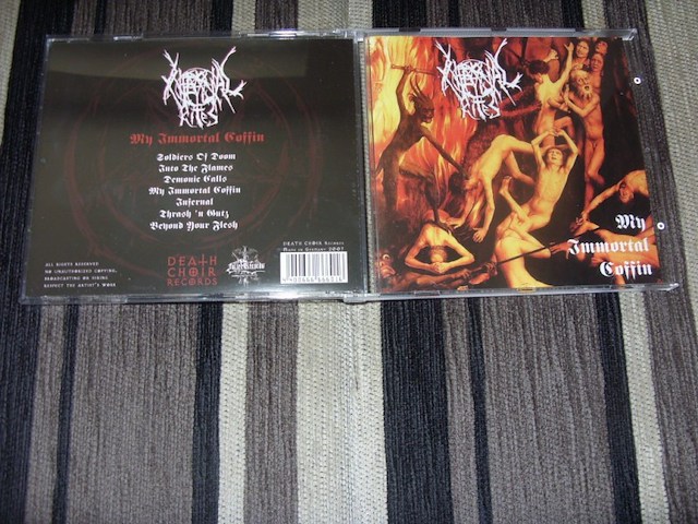 Infernal Rites – My Immortal Coffin CD Germany 2007.