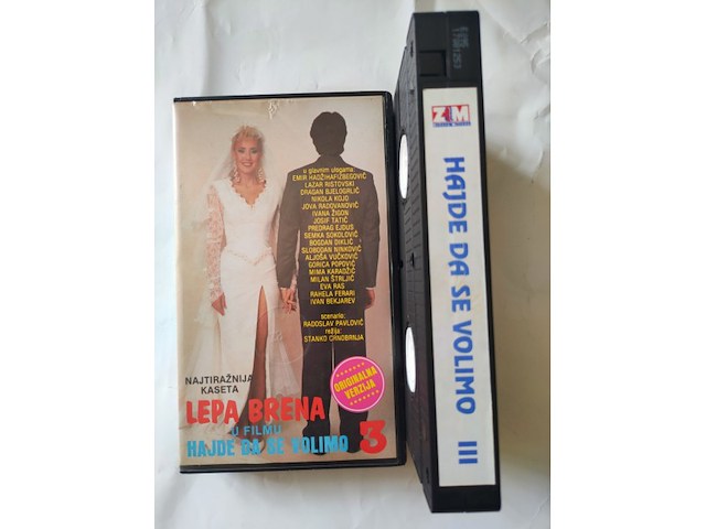 VHS: Lepa Brena - Hajde da se volimo 3