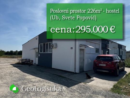 Poslovni prostor-hostel 226 m2