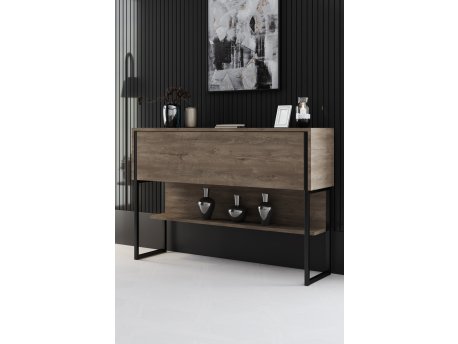 HANAH HOME KOMODA LUXE BLACK WALNUT