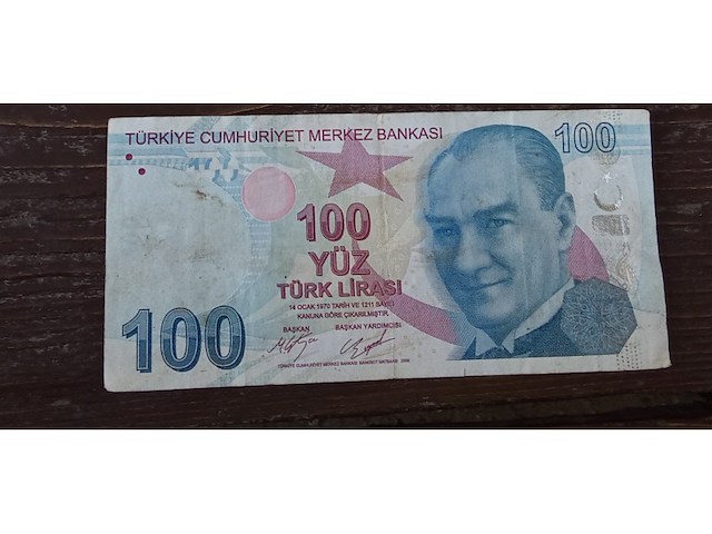 TURSKA 100 LIRA