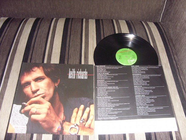 Keith Richards – Talk Is Cheap LP Virgin EU 1988.