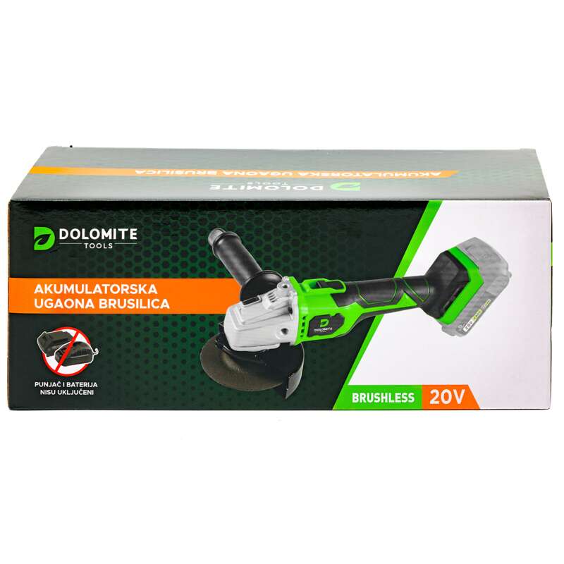 Akumulatorska ugaona brusilica 20V Brushless Dolomite