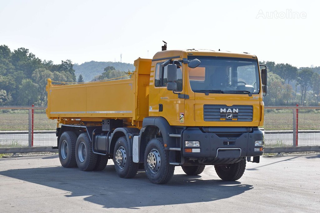 MAN TGA 35.390 Kipper 6,20 m + BORDMATIC * 8x4 kiper