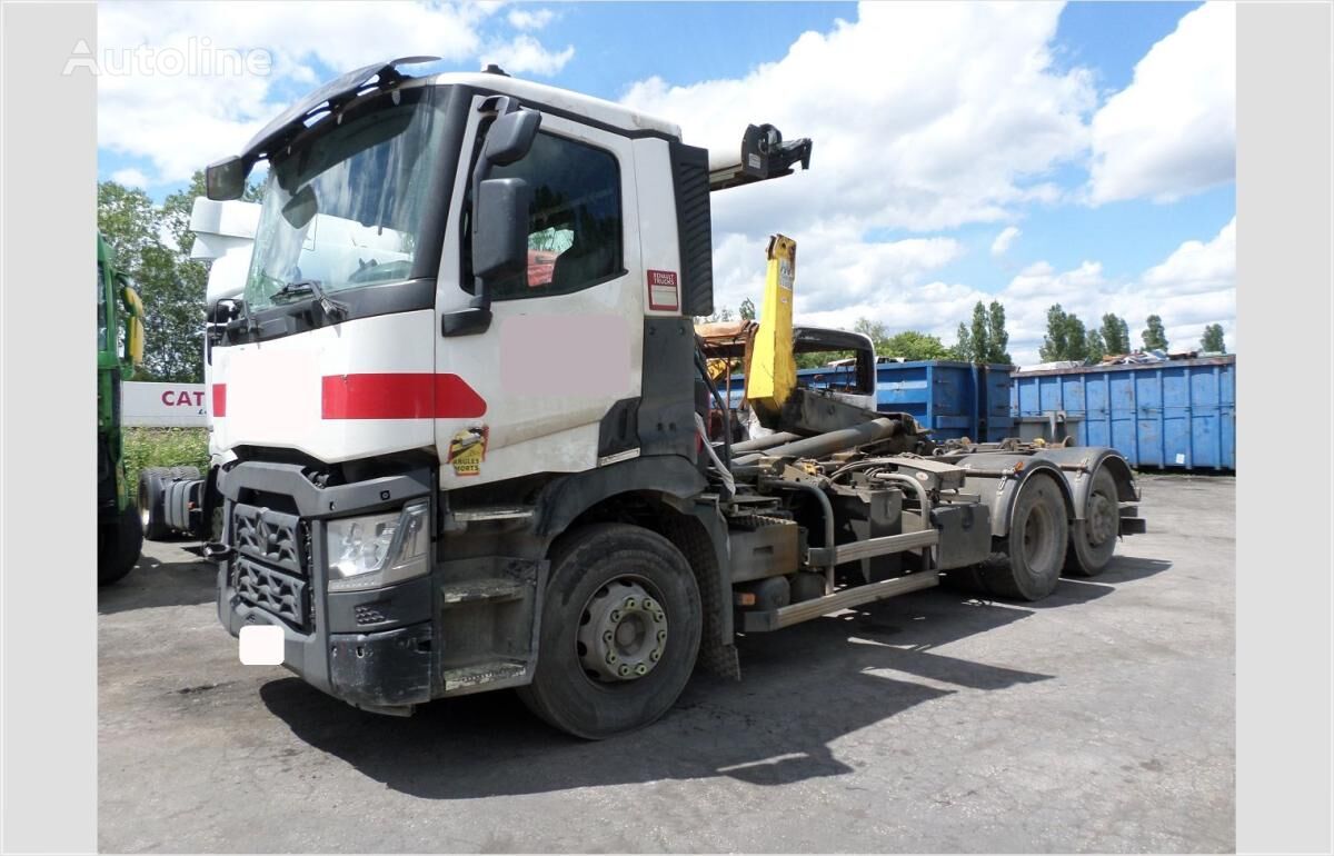 Renault C-Series 430 6*2 AMPLIROLL kiper nakon udesa