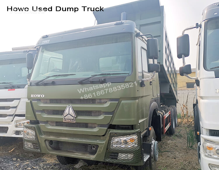 Second Hand Howo Used 6x4 Dump Truck for Sale kiper