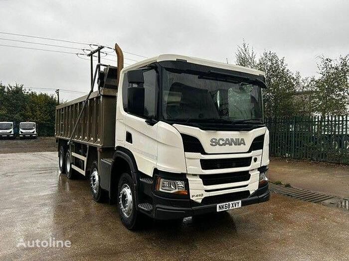 Scania P410 8x4 Alloy Tipper kiper