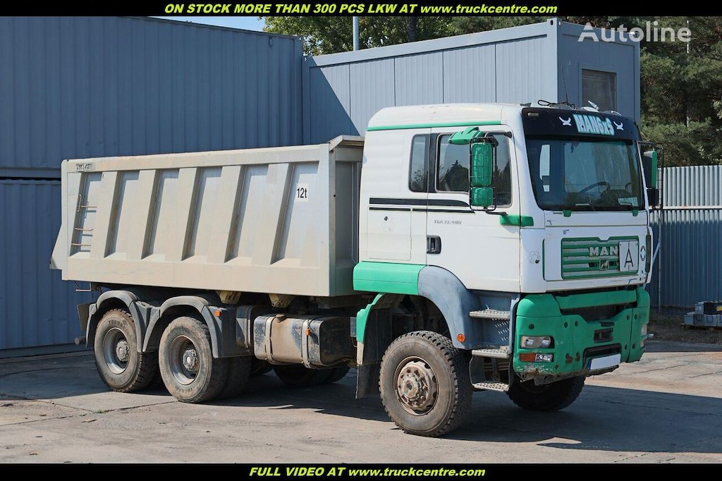 MAN TGA 33.480, 6x6, TWO SIDED-TIPPER kiper