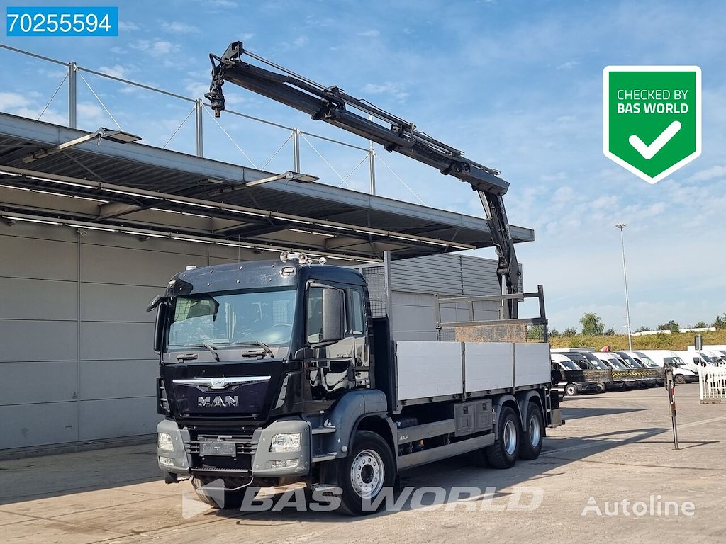 MAN TGS 33.440 6X4 X-HIDUO 188 B-3 Retarder Big-Axle Steelsuspension kamion s ravnom platformom