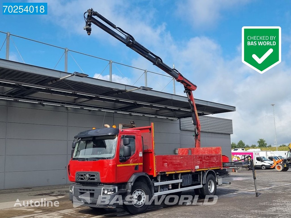 Renault C 280 4X2 Palfinger PK 12.501 Kran Crane Remote Euro 6 kamion s ravnom platformom