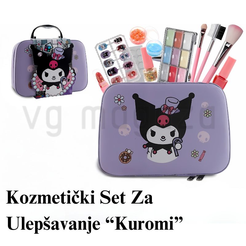 Kozmeticki Kofer Sa Šminkom – MakeUp SET Kuromi