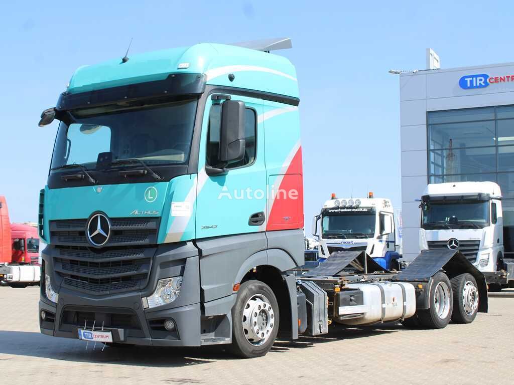 Mercedes-Benz Actros 2542, EURO 6, BDF, LIFT AXLE, AIR SUSPENSION, 6X2 kamion šasija