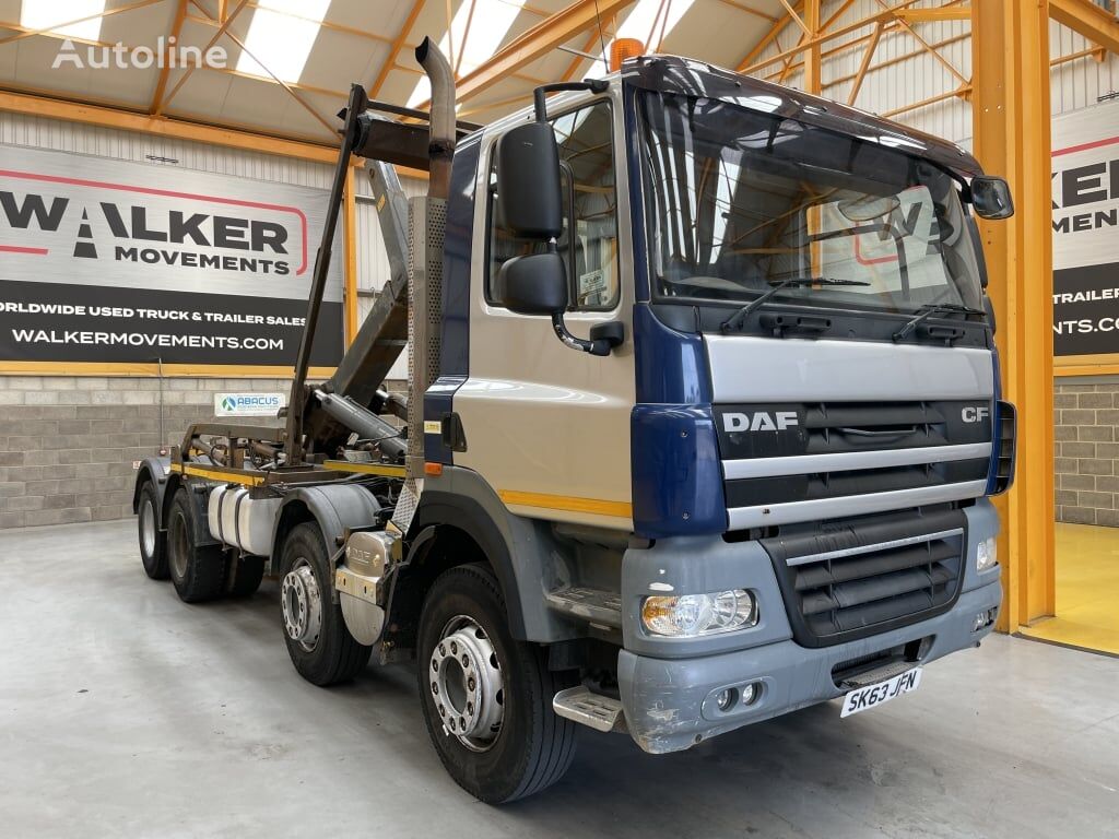 DAF CF85 400 EURO 5, 8X4 HOOKLOADER – 2013 – SK63 JFN kamion rol kiper