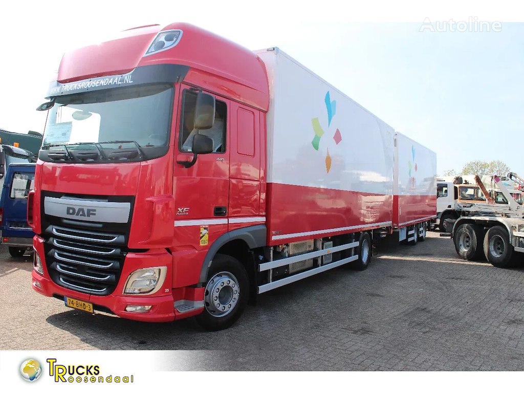 DAF XF 440 + frigo block + EURO 6 combi + LIFT + RETARDER + 2.73 HEI kamion hladnjača