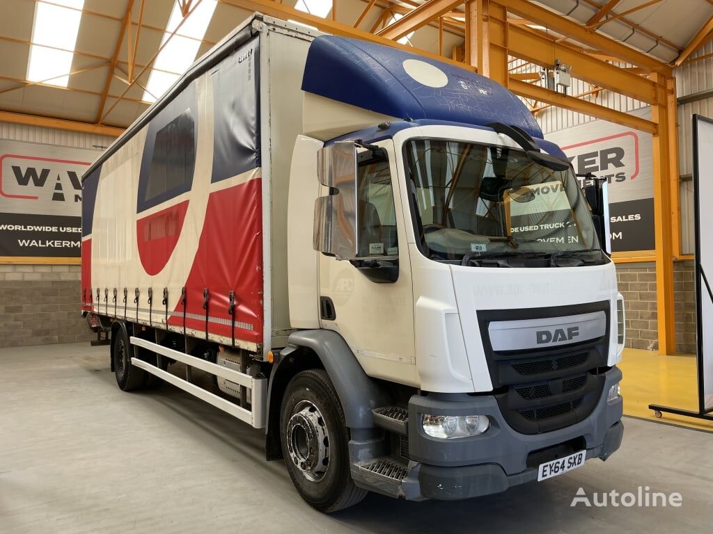 DAF LF250 18-TONNE *EURO 6* CURTAINSIDER – 2014 – EY64 SXB kamion sa klizna zavesa cerada