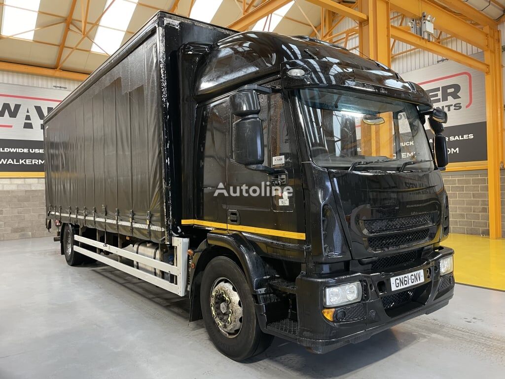 IVECO EURO 5 EUROCARGO 180E25, 18 TONNE, 4X2 CURTAINSIDER – 2011 – GN6 kamion sa klizna zavesa cerada