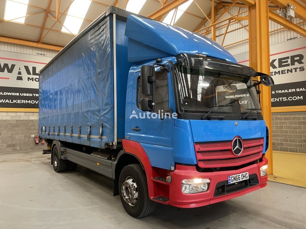 Mercedes-Benz ATEGO 1521 *EURO 6* 15 TONNE CURTAINSIDER – 2016 – GN66 OHG kamion sa klizna zavesa cerada