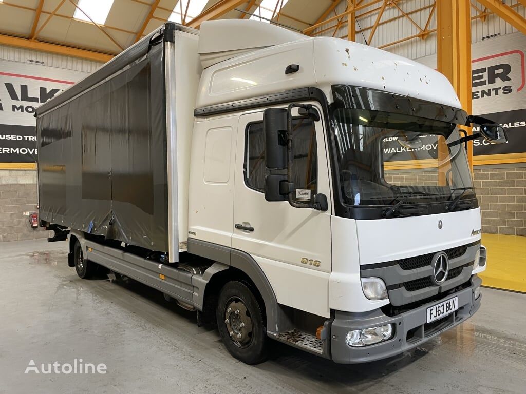 Mercedes-Benz ATEGO 816 EURO 5 7.5 TONNE CURTAINSIDER – 2013 – FJ63 BUV kamion sa klizna zavesa cerada