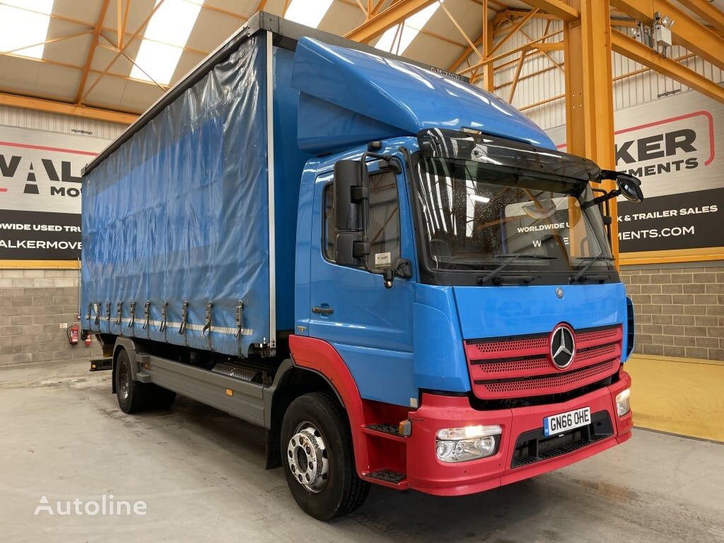 Mercedes-Benz ATEGO 1521 *EURO 6* 15 TONNE CURTAINSIDER – 2016 – GN66 OHE kamion sa klizna zavesa cerada