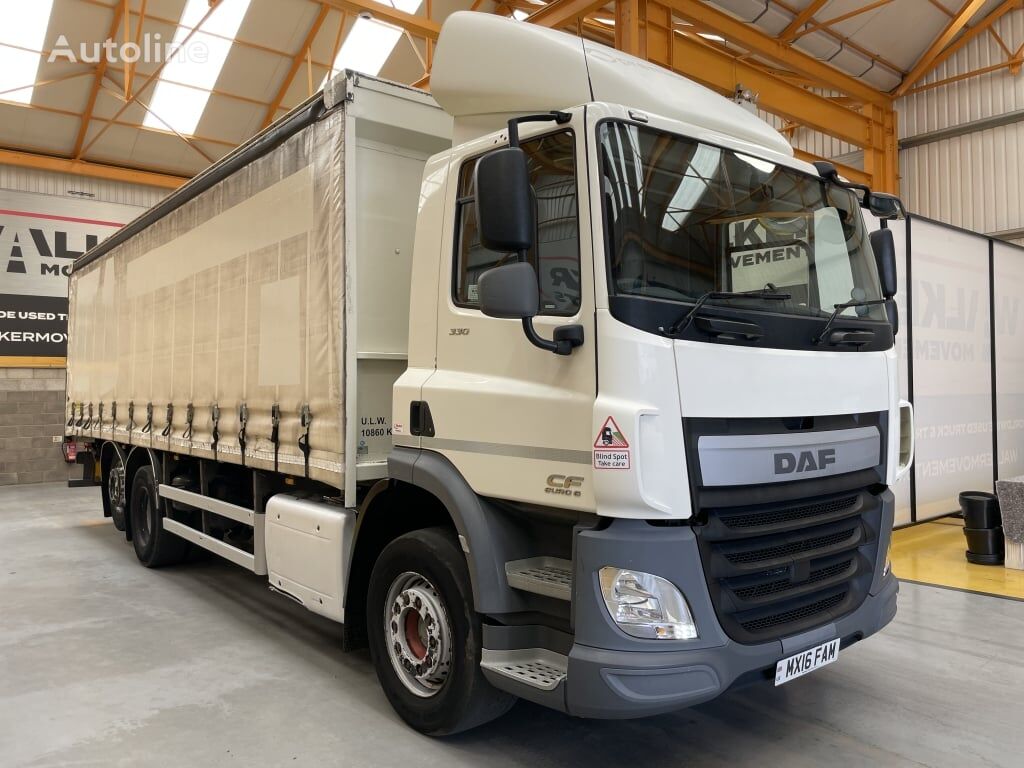 DAF CF290 *EURO 6* 6X2 26 TONNE CURTAINSIDER – 2016 – MX16 FAM kamion sa klizna zavesa cerada